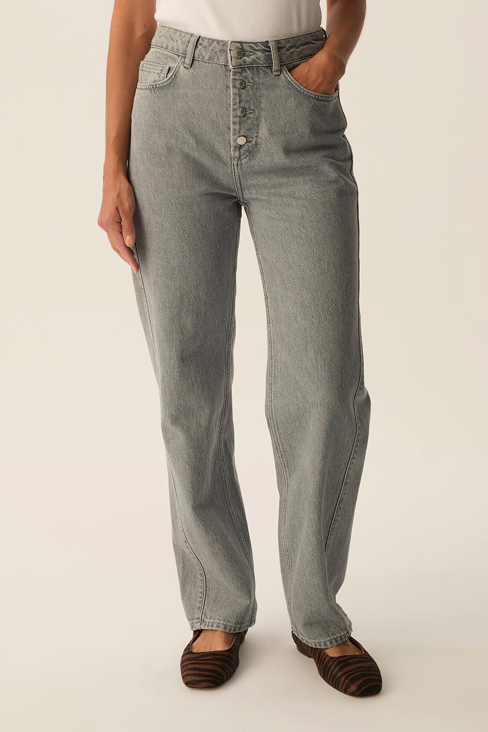 Trousers Lucien Grey – Des Petits Hauts Suisse